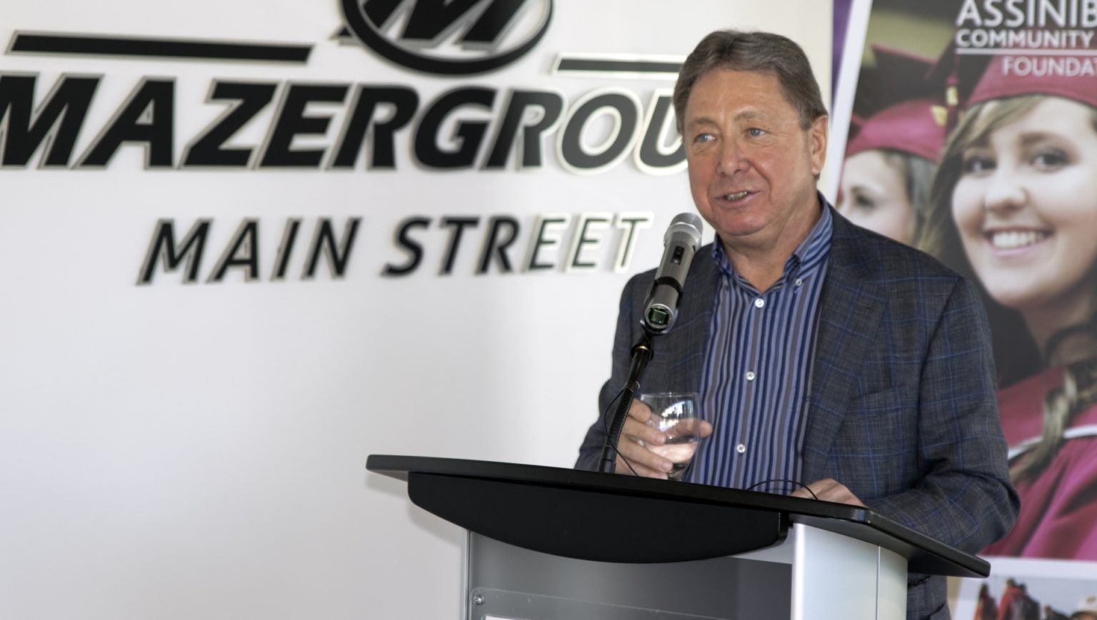 Assiniboine celebrates longtime support from Bob Mazer,opens campus ...