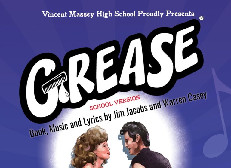 Vincent Massey High School Proudly Presents: Grease: School Edition - bdnmb.ca Brandon MB